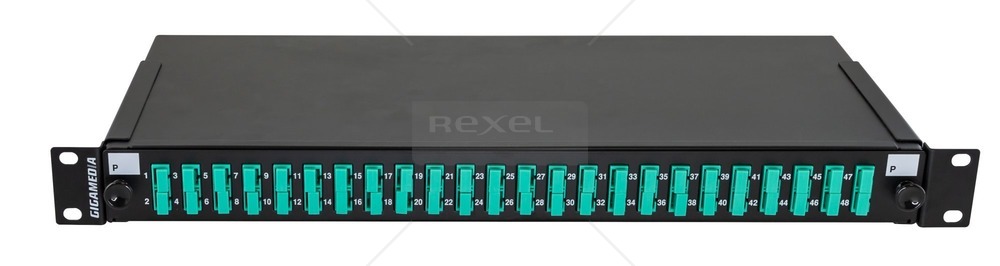 Priključni panel za optiko GIGAMEDIA TIRRA24SCOM4 19'' MultiMode 50/125 ...
