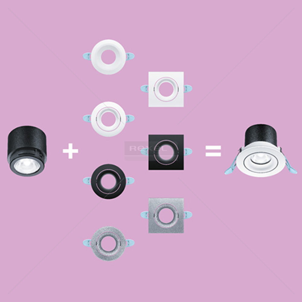 Vgradni downlight THORNeco LILY SPOTLIGHT MODUL LED 6W 3000K 900lm LED ...