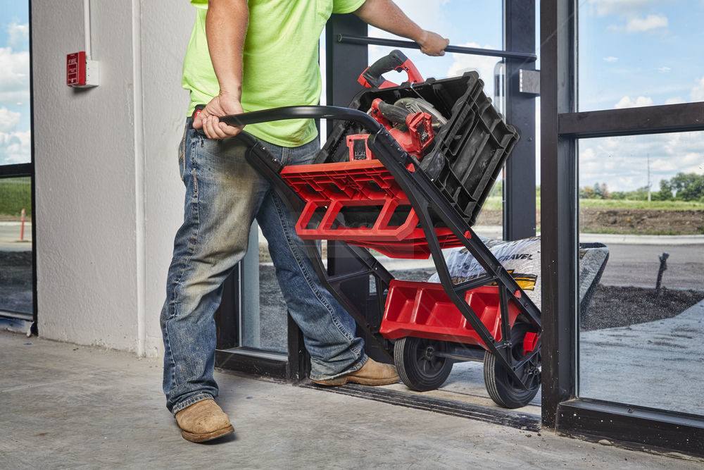 MILWAUKEE Transportni voziček za PACKOUT sisteme nosilnost 180kg 1200mm ...