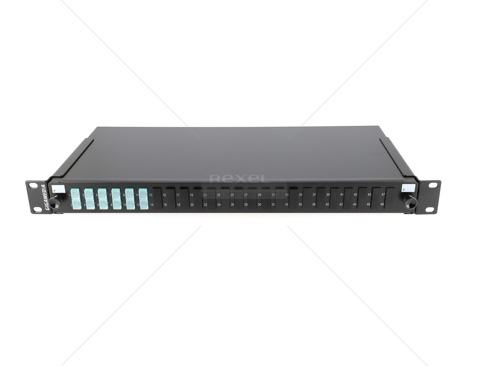 Priključni panel za optiko GIGAMEDIA 19'' MultiMode 50/125 [TIREQ6SCOM3 ...