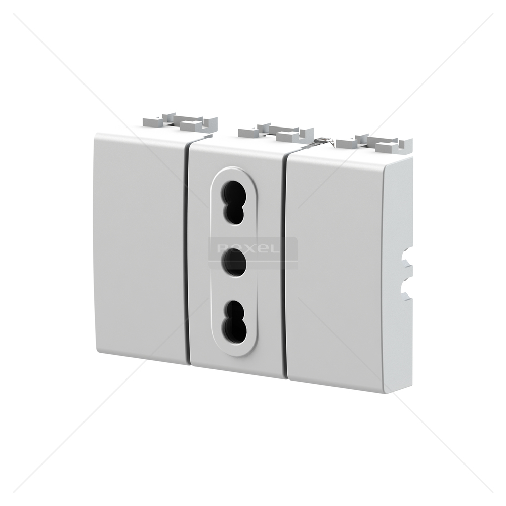 Vtičnica 4BOX Bitappo Bticino Livinglight P/O 16A 250V KS IP20 1-3M BEL [4B.N.BT - 4BNBT ...